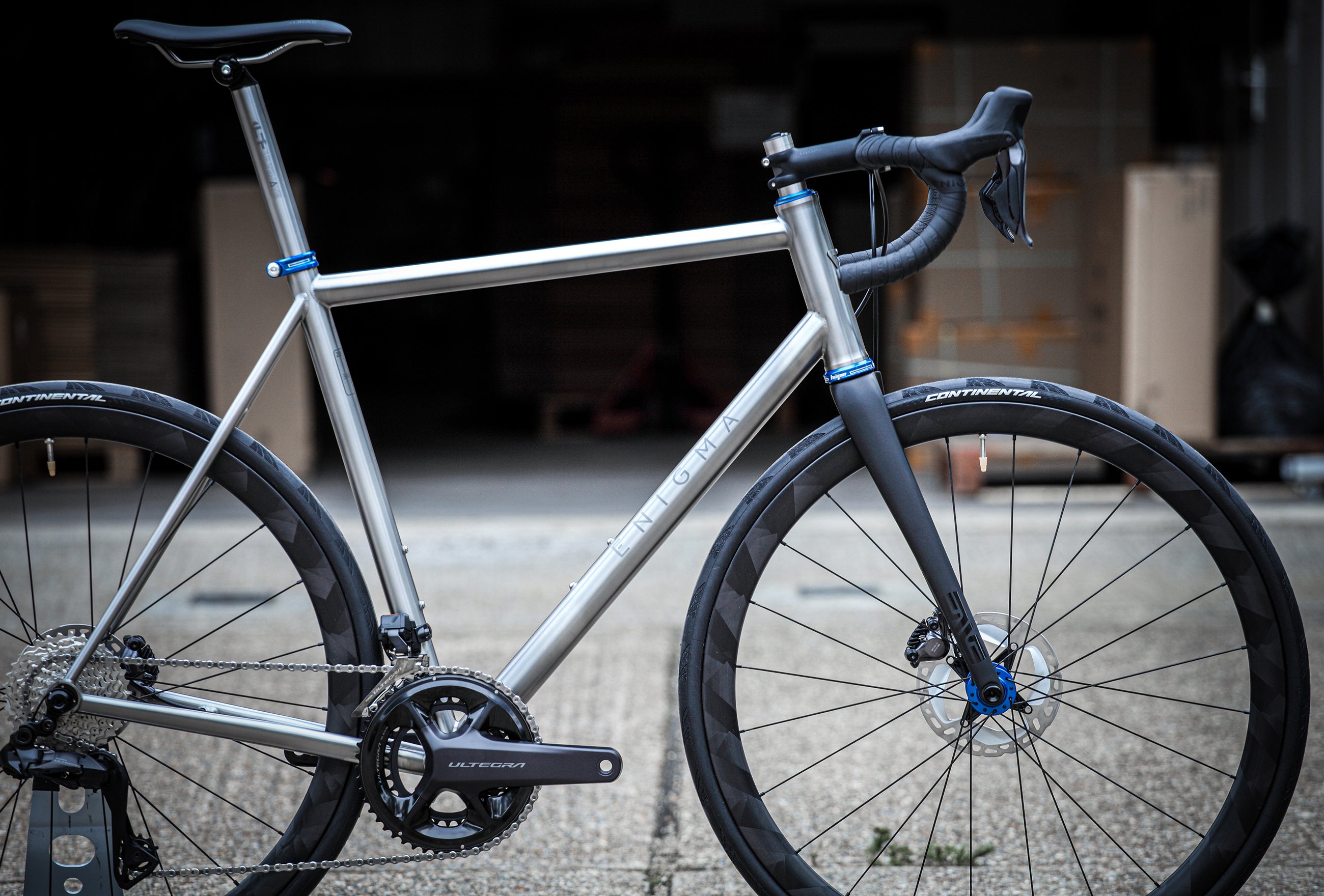 Enigma Echelon Titanium All-Road Frame | Handbuilt UK Endurance ...