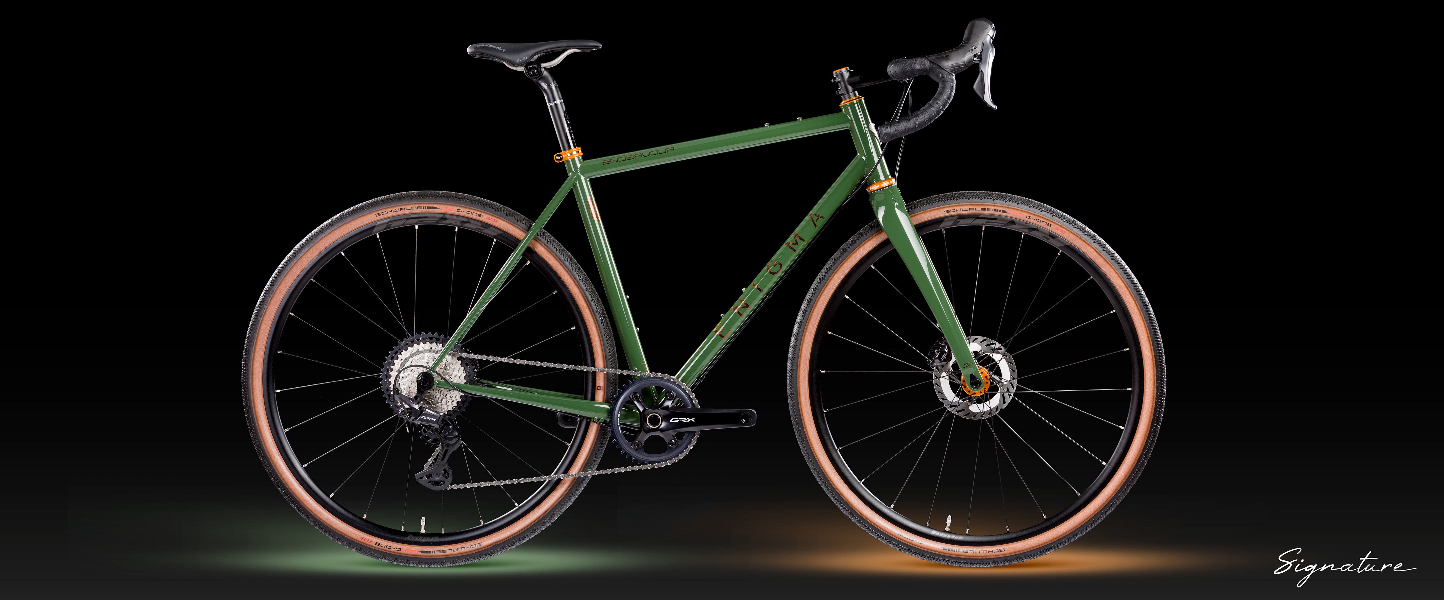 Signature Endeavour – Reynolds 853 Steel Adventure Bike | UK Made – Enigma Bicycle Works