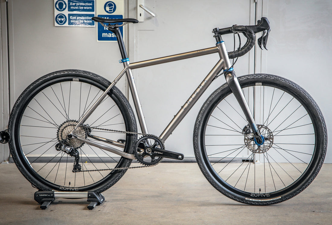 Enigma Edge Titanium Gravel Bike | Ready to Ride Performance – Enigma ...