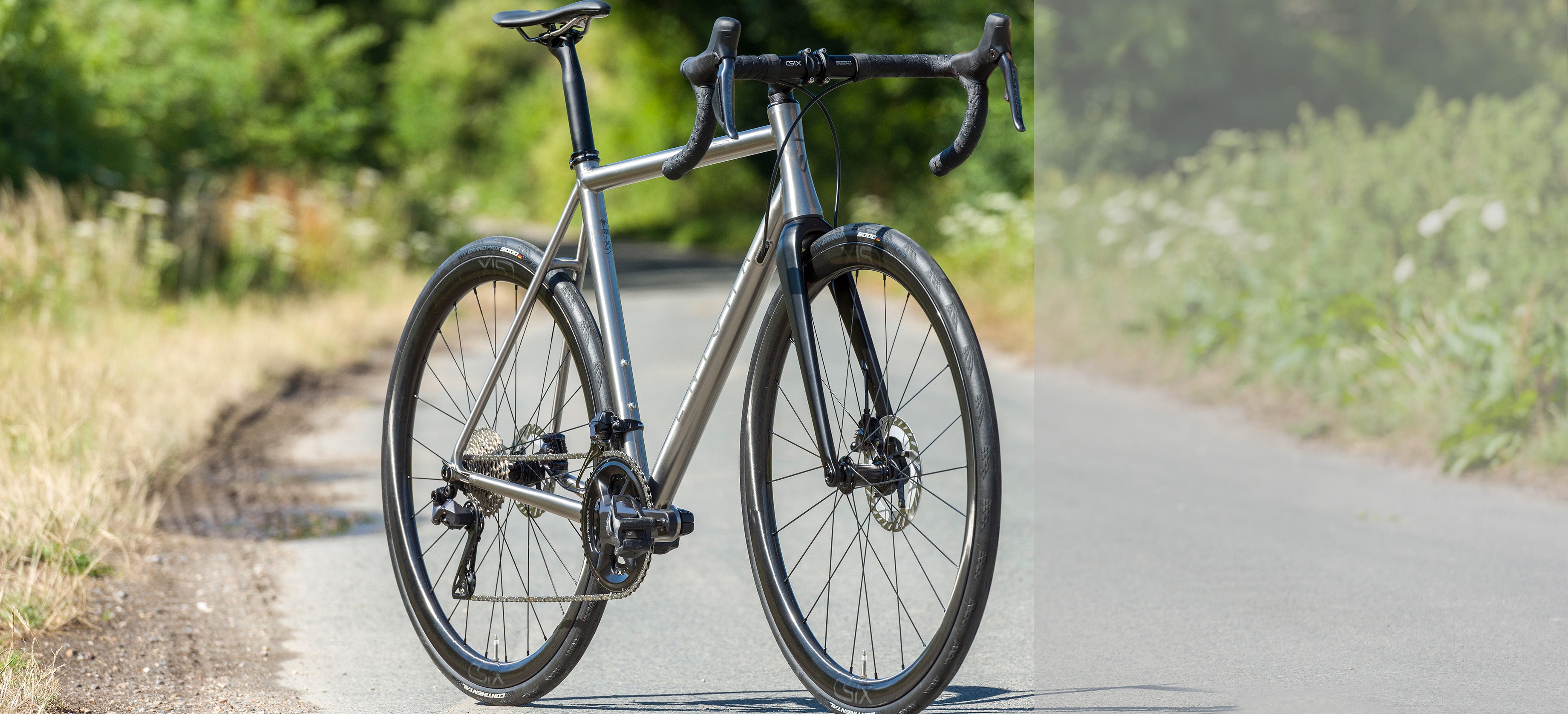Elan Titanium Endurance Road Bike – UK Made | Enigma Bikes – Enigma Bicycle Works