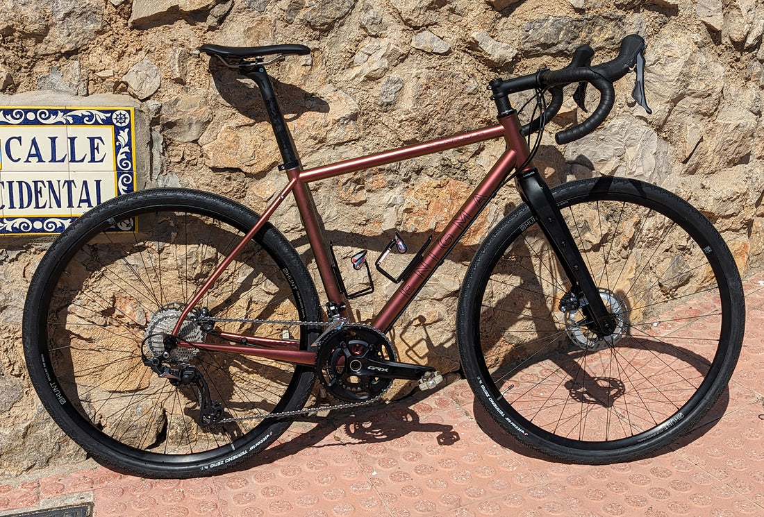 Enigma Endeavour Reynolds 853 Steel Adventure Frame | UK Made – Enigma ...