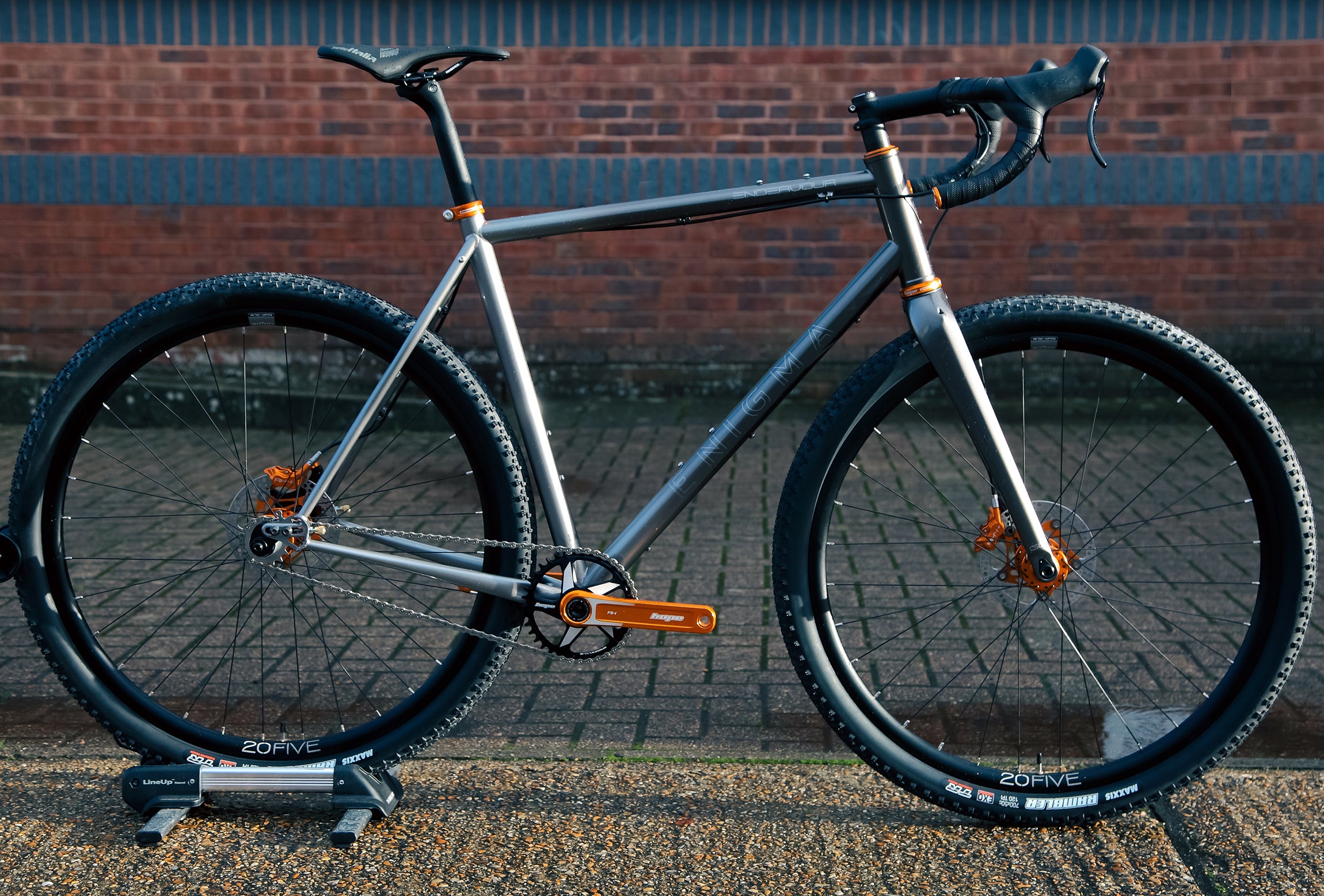 Enigma Endeavour Reynolds 853 Steel Adventure Frame | UK Made – Enigma ...