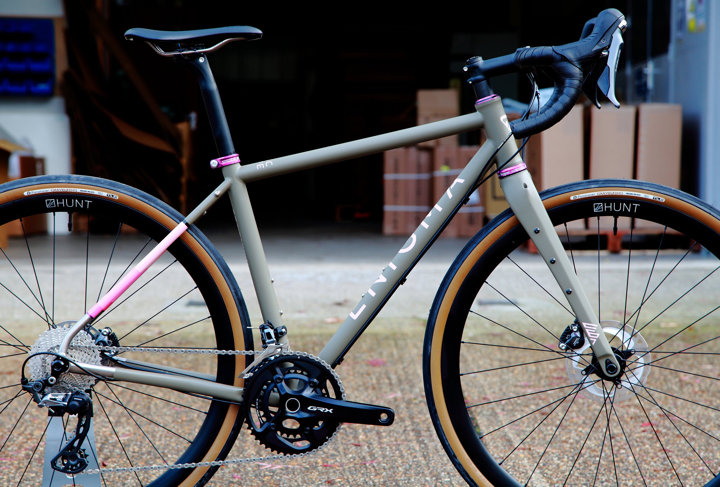 Escape – Titanium Gravel Bike for Adventure | Enigma Bikes – Enigma Bicycle Works