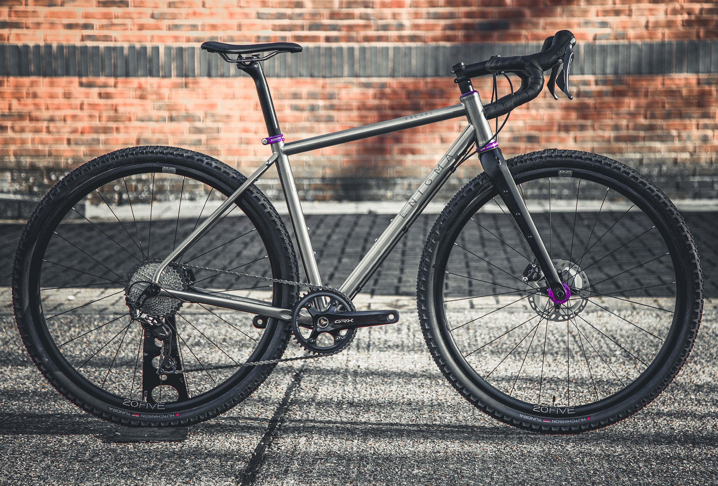 Escape – Titanium Gravel Bike for Adventure | Enigma Bikes – Enigma Bicycle Works