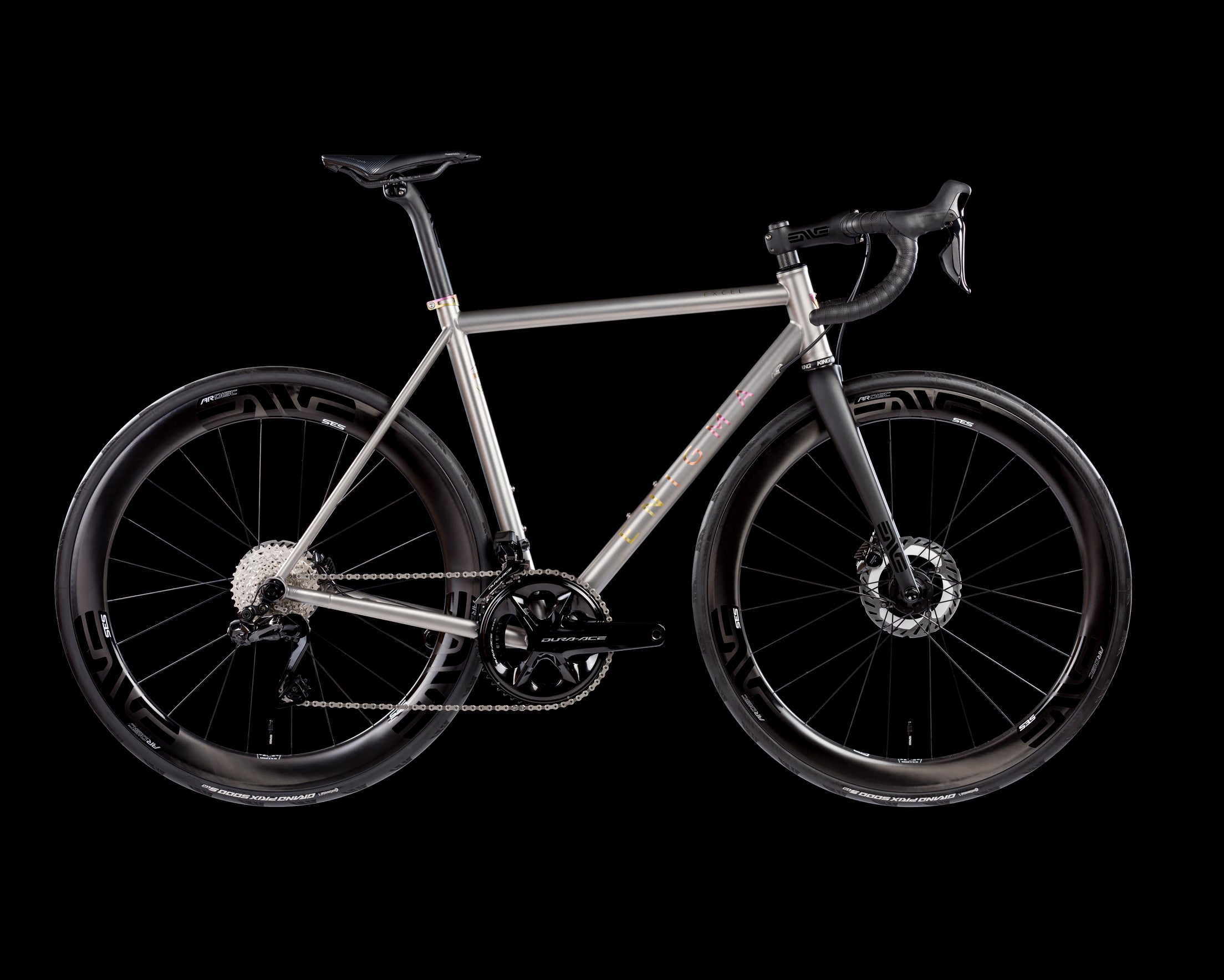 Excel Titanium Road Bike 55cm | UK Made | Dura-Ace | Enigma Bikes ...