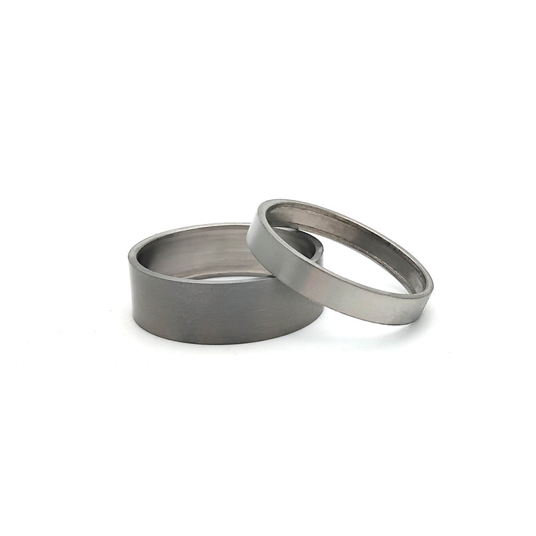 Titanium headset spacer 1 1/8" – Enigma Bicycle Works